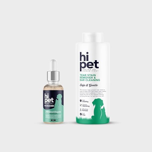 Amazon.com : HiPet Eye and Ear Health Kit, Liquid Probiotic, Ear ...