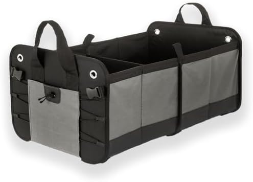GADLANE Heavy Duty Jumbo Car Boot Organiser Storage Boot Tidy Foldable ...