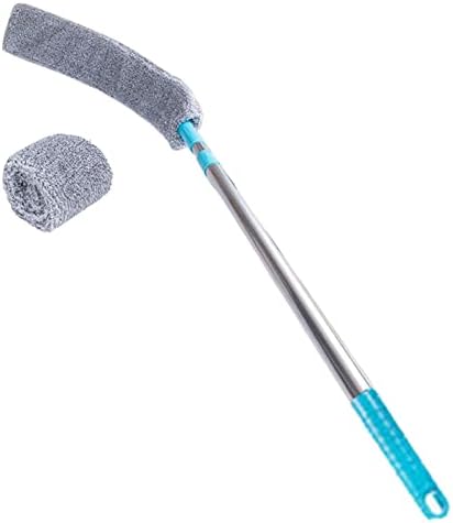 Loupsiy Dust Cleaner | Long-Handled Retractable with Two Replacement ...