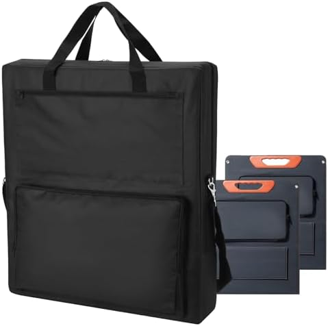 Amazon.com : HODRANT Solar Panel Storage Bag, Travel Solar Panel ...