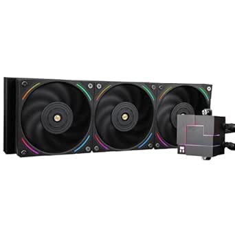 THERMALRIGHT Core Matrix 360 Black CPU Liquid Cooler with 120mm PWM Fan ...