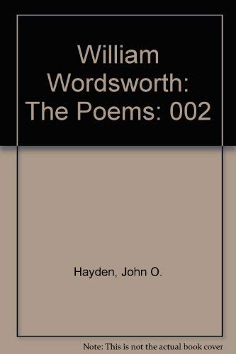 Amazon.com: William Wordsworth: The Poems, Vol. 2 (English Poets ...