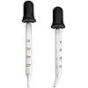 Amazon.com: Eye Dropper - (Pack of 2) Bent & Straight Tip Calibrated ...