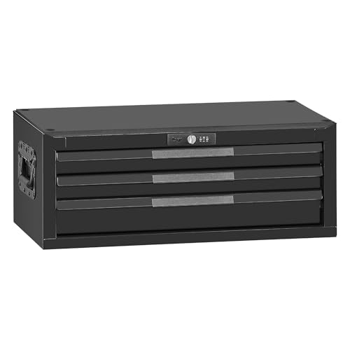 Teng Tools 26 Inch Wide 3 Drawer PRO35 Heavy Duty Black Middle Box ...