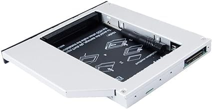 Ranz SATA 2nd 2.5'' Hard Drive Caddy for 12.7mm Universal CD/DVD-ROM ...