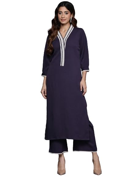 Buy Varanga Women's Chanderi Kurta Set at Amazon.in