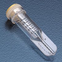 PCV tube without cap and insert (graduation only on the capillary); 50 ...