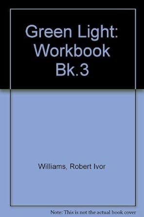 Buy Green Light Book 3 Workbook: Bk.3 Book Online at Low Prices in ...
