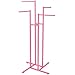 Amazon.com: SSWBasics Hot Pink 4 Way Rack with Straight Arms ...