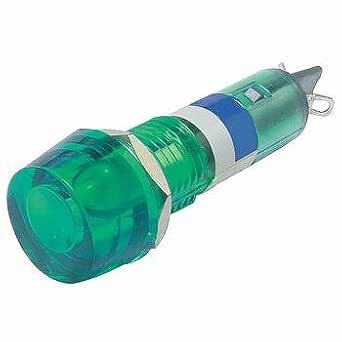 Amazon | サトーパーツ ネオンブラケット 円筒型 AC100V~125V 緑 BN-5701-1-G | 表示灯 | 産業・研究開発用品 通販