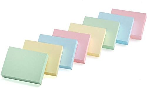 Amazon.com : 2160 Pieces 36 Pack Watercolor Sticky Note Pads 1.5 x 2 ...
