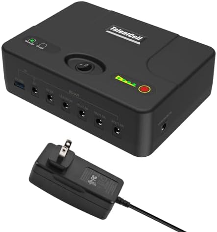 Amazon.com: Mini UPS, 15000mAh Uninterruptible Power Supply with DC ...