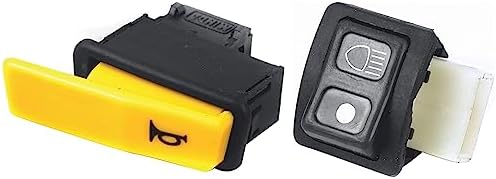 Uno Minda SW-0916A Horn Switch - Yellow for-TVS-Spectra/SCOOTY PEP+ ...