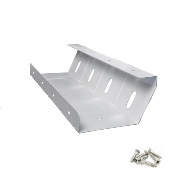 Hardware Cable Tray Fixed for Desk (White Texture) : Amazon.in: Home ...