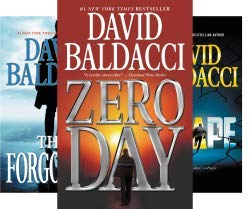 David Baldacci's 4-book "JOHN PULLER" series - Zero Day / The Forgotten ...