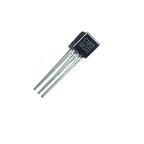 C1815 NPN Audio Frequency Amplifier Transistor – TO-92 Package - Pack ...