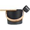 Amazon.com : Sinolmaibe Luxurious Finnish Sauna Aluminum Bucket, 7 L ...