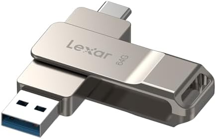 Lexar D40E 128GB Dual USB 3.2 Gen 1 Type-C Jump Drive, USB-C Flash ...