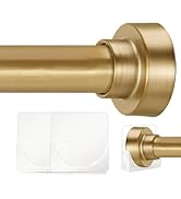 Amazon.com: YNL Gold Shower Curtain Rod 32-94 Inch(2.7-7.8ft), Non-Slip ...