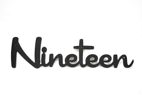 Amazon.com: Mid-Century Modern Cursive House Numbers Mid-Century Modern ...