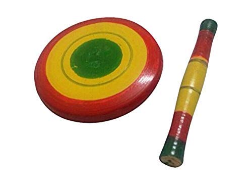 Buy Yamkay Wooden Kids Chapathi Maker Chakla Belan Playset only for ...