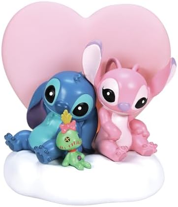 Amazon.com: Enesco Disney Showcase Lilo and Stitch Angel and Scrump ...