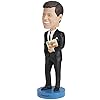 Amazon.com: Royal Bobbles John F. Kennedy Bobblehead, Premium Polyresin ...