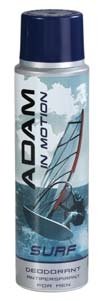 Amazon.com : ADAM IN MOTION 'SURF' Deodorant Spray, 200ML ...
