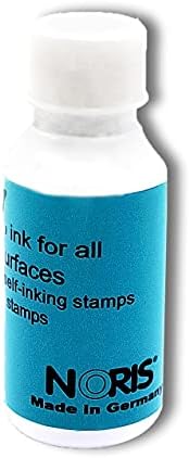 Noris Fast Drying Permanent Ink for All Non Porous Surfaces (Blue) 50ml ...