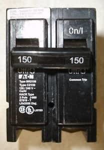 Cutler Hammer BR2150 150 amp 2 Pole Circuit Breaker - Amazon.com