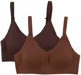 Member's Mark Ladies 2 Pack Bonded Adjustable Bralette (US, Alpha ...