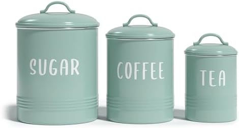 Amazon.com: Barnyard Designs Canister Sets for Kitchen Counter, Vintage ...