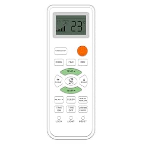 ZIEVA Compatible with Haier AC Remote Replacement for 1, 1.5, 2 ton ...