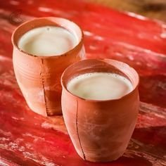 Buy V P Enterprises Natural Clay Kullad Cups Coffee and Tea Kullad Mug ...