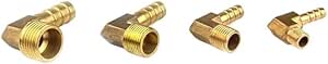 Amazon.com: 1pc 6 8 10 12 14mm Hose Barb Connector Hose Tail Thread 1/8 ...