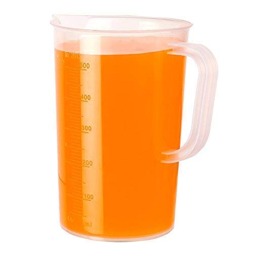 Buy Generic Plastic Measuring Jar 500ML Online at Low Prices in India ...