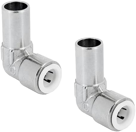 Pipestation Radiator Valve Pipe Reducer 15mm to 10mm Reducing 90° Elbow ...