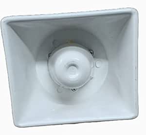 INDMOTIVE VIP SIREN (WHITE), STANDARD SIREN TONE SQUARE SHAPE (12V.DC ...