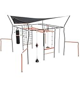 Amazon.com: Vuly Ninja Quest Monkey Bars Extra Large Playset & Jungle ...
