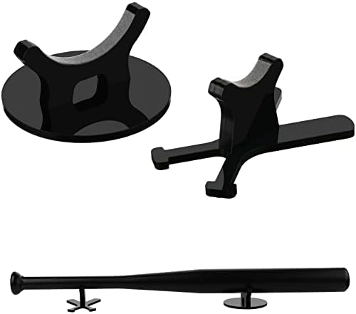 Amazon.com: Cosmos 1 Set Desktop Baseball Bat Stand Acrylic Baseball ...
