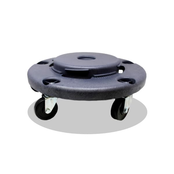 Amazon.com: Zion Jan-San USA Premium Brute Trash Can Dolly with Smooth ...