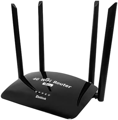 Amazon.com: Zbtlink Unlocked 4G LTE Router with Sim Card Slot, 2.4GHz ...