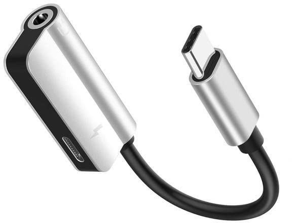 ASTOUND Type C to 3.5 mm and Charger 2 in1 Headphone AUX Audio Jack USB ...