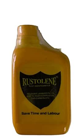 Rustolene - Rust Remover, Rust Disintegrator & Maintenance Liquid, 500 ...