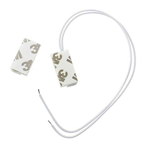 Generic White Door Window Contacts Magnetic Reed Switch Sensor K2P2 ...