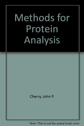 Amazon.com: Methods for Protein Analysis: 9780935315196: Cherry, John P ...