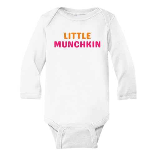 Amazon.com: MangoHouse Cute Baby Onesie® Little Munchkin Baby Shirt ...