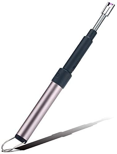 Frixen Telescopic Candle Lighter Electric Arc Rechargeable USB Plasma ...