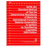 NFPA 261: Standard Method of Test for Determining Resistance of Mock-Up ...