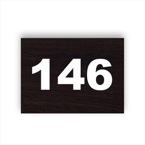 Number 146, Wooden Number Plate, 18mm Thickness Wood Board,Wood Board ...